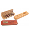 Maple Folding Double Pen Box