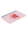 Glossy A4 Plastic Cover Notebook with Paper