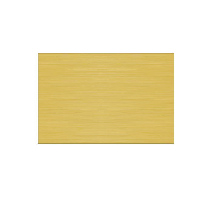AlumaMark Satin Gold .020" Aluminum Sheet