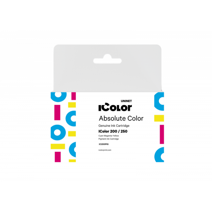 iColor 200/250 Pigment Based CMY Ink Cartridge