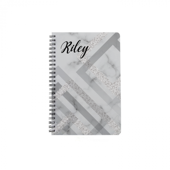 Glossy A4 Plastic Cover Notebook with Paper