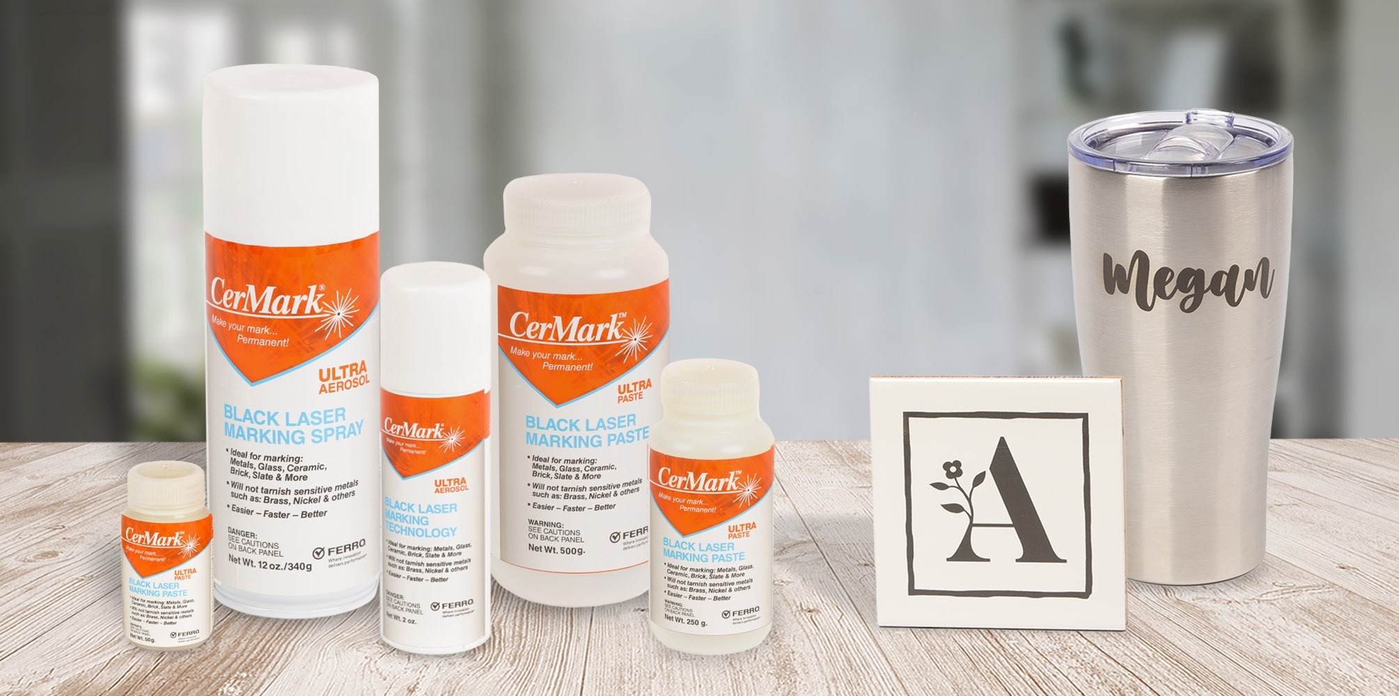 Cermark Ultra Spray for Laser Marking